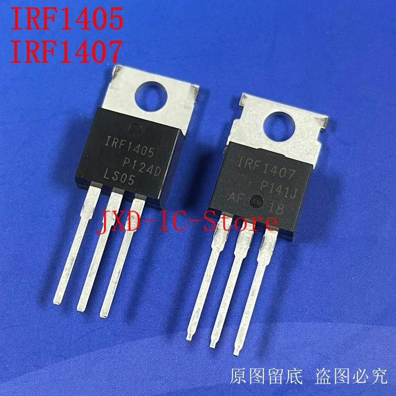 10PCS-100-Original-New-IRF1405-55V-169A-IRF1405PBF-IRF1407-75V-130A ...