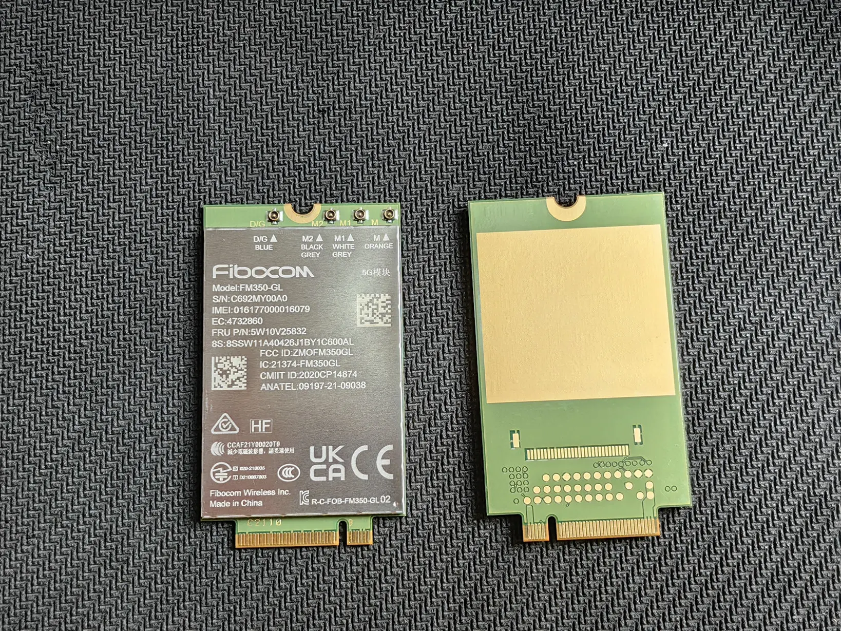 Fibocom-FM350-GL-5G-Module-for-Thinkpad-T14s-Gen-3-Gen-4-X1-Carbon-10th ...
