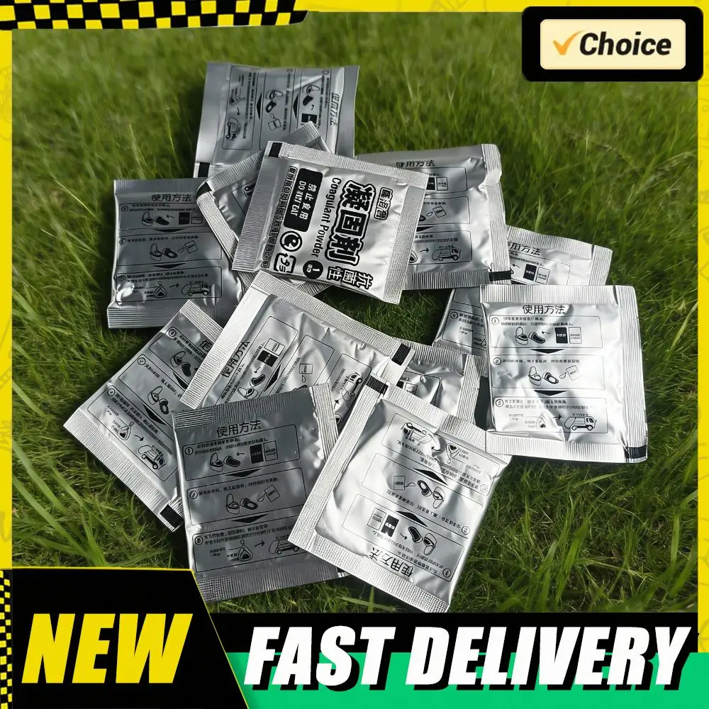 12Pcs Poo Powder Poo Gel Emergency Toilet Waste Treatment Portable ...