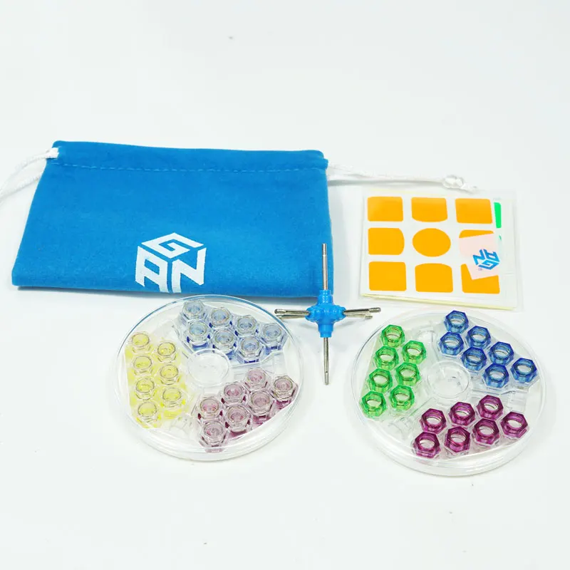 Gan 356 substituição do ar ges v3/gan adesivos completos brilhantes com ...