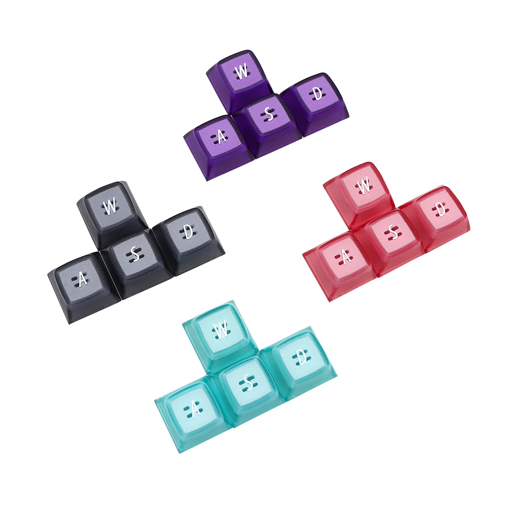 Gmk-key Transparent Backlight Keycap Ema Height Wasd Direction Arrows ...