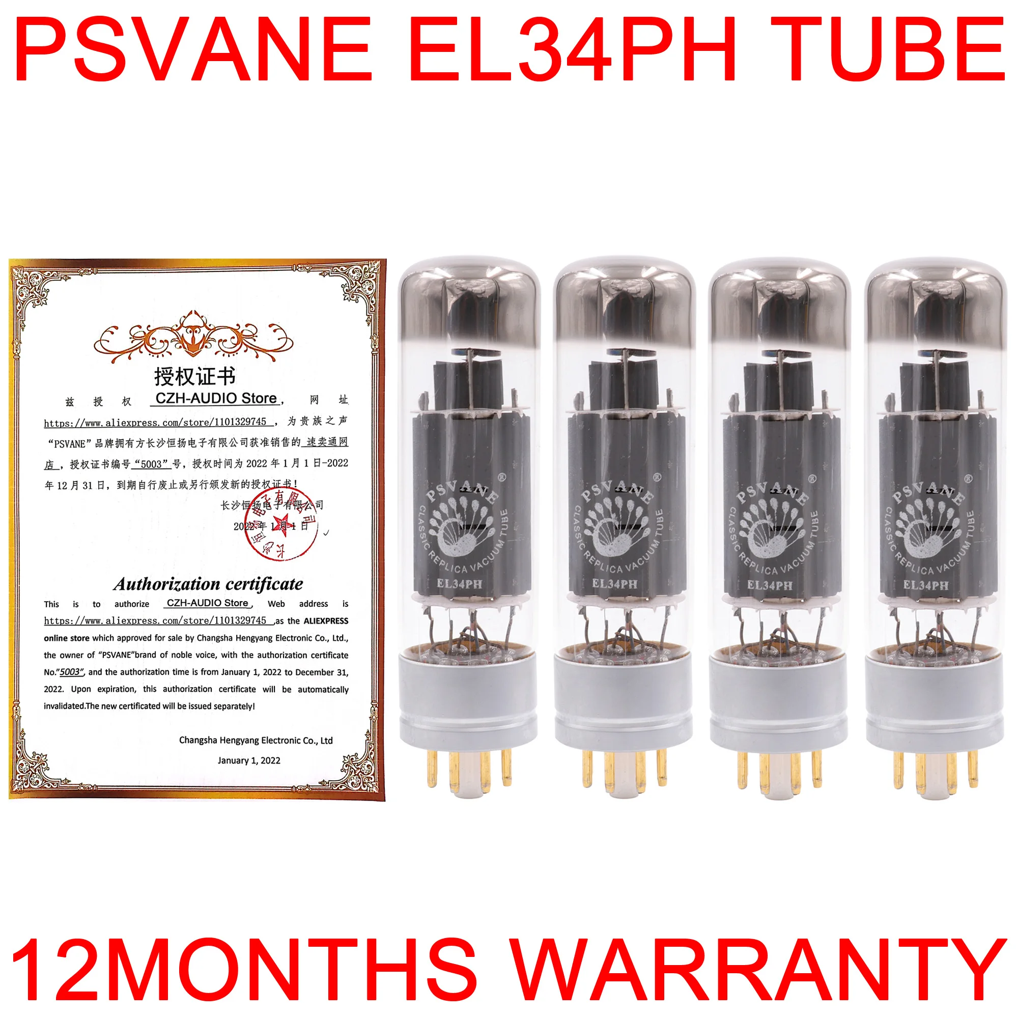 Psvane Tube El34 El34c Uk-el34 El34ph Vacuum Tube Replaces, 55% OFF