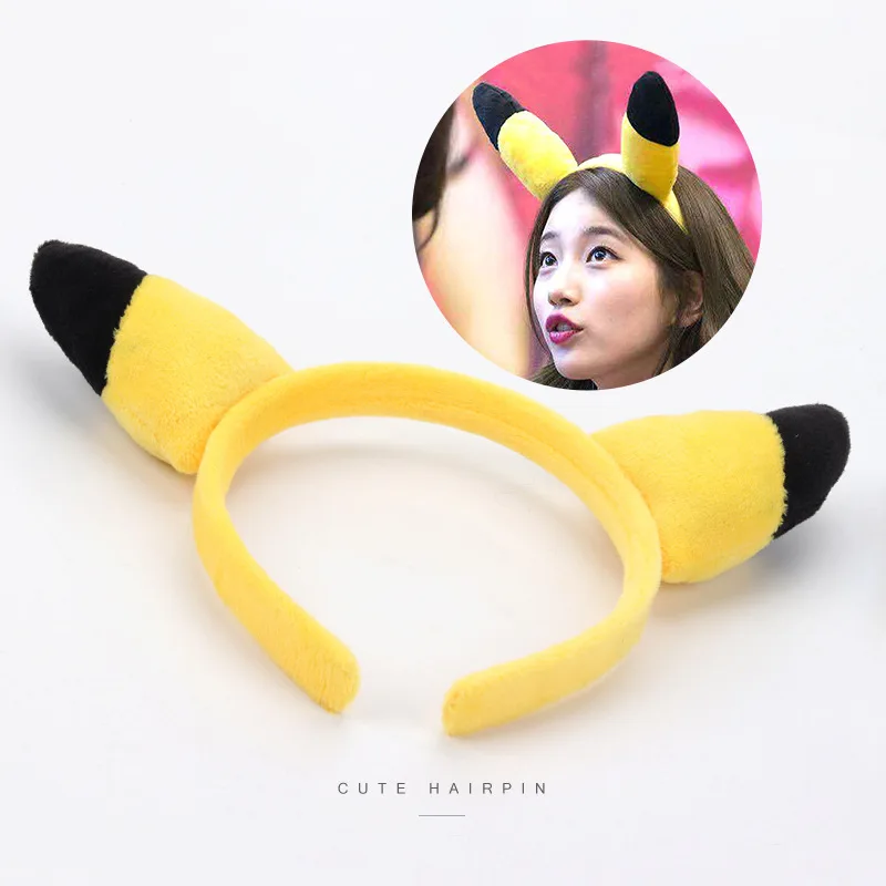 Diadema-de-Pikachu-de-Anime-de-Pok-mon-accesorios-para-el-cabello ...
