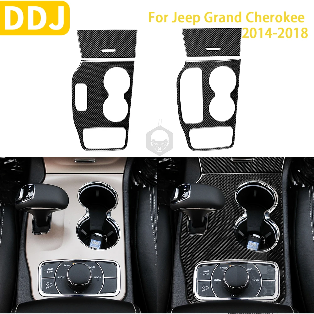 Fur Jeep Grand Cherokee 2014 2018 Zubehor Auto Carbon Fiber Innen Automatische Getriebe Panel Trim Aufkleber Dekoration AliExpress