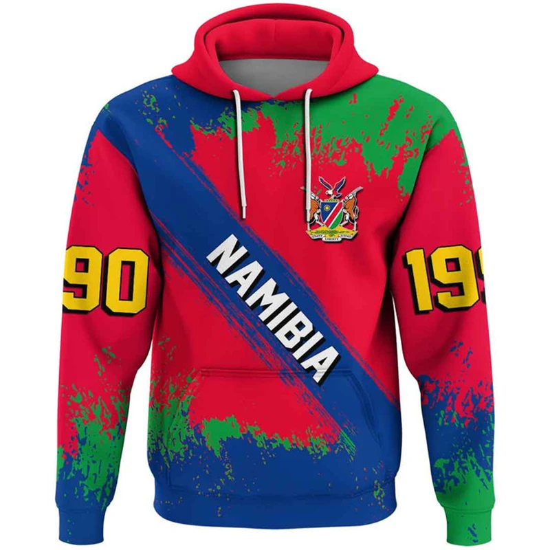 Africa-Country-Namibia-Pattern-Sweatshirts-Casual-Street-Hoody-Flag-Map ...