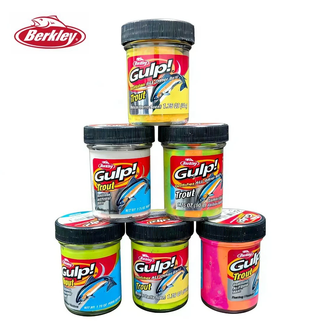 Original Berkley GULP PowerBait 50g/1.75oz glitter Trout bait perch ...