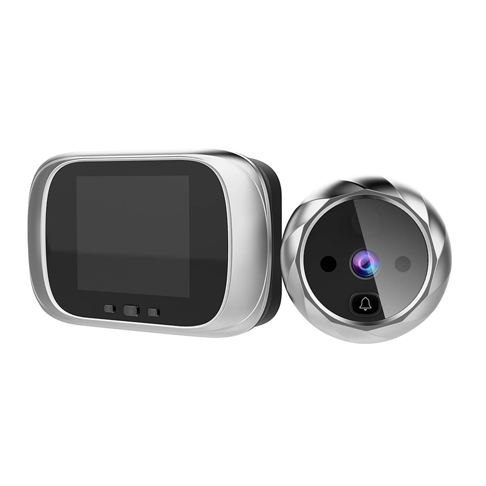 2-8-inch-LCD-Color-Screen-Digital-Doorbell-Eye-Doorbell-Electronic ...