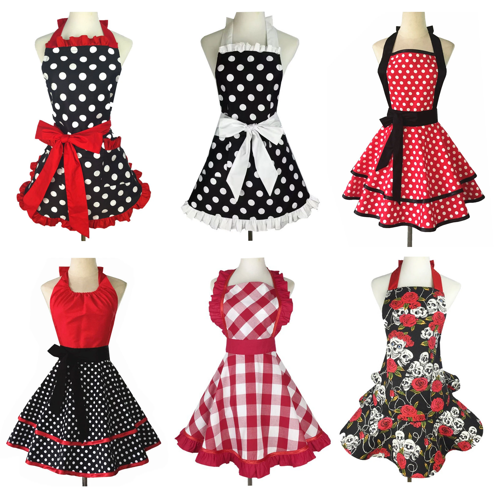 Sexy Sweetheart Princess Apron for Women Girls Lovely Dress Kitchen ...