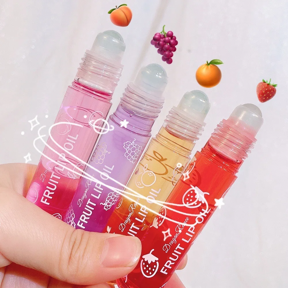 Fresh-Fruit-Roll-on-Lip-Balm-Lip-Makeup-Primer-Moisturizing-Clear ...
