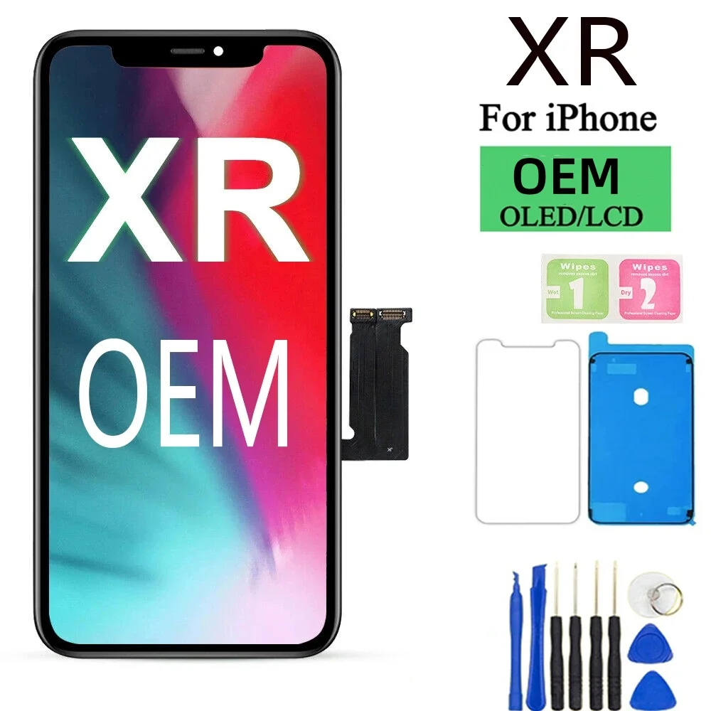 OEM Pantalla for iphone XR LCD Display Touch Screen Digitizer Assembly ...