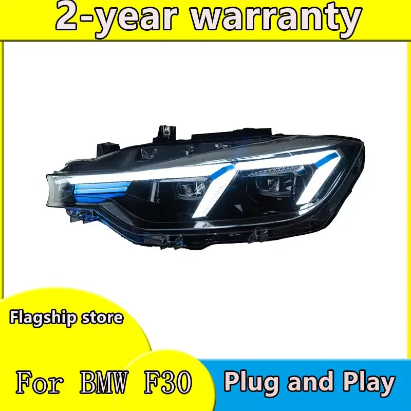 Car-Styling-For-BMW-F30-Headlights-2013-2015-BMW-F30-LED-Head-Lamps-All ...