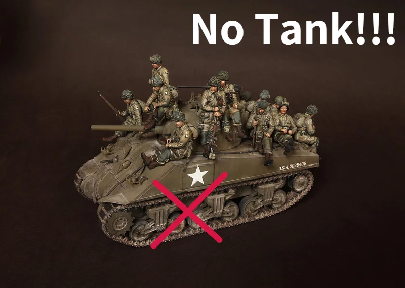 1-35-Scale-Die-cast-Resin-Model-Assembly-Kit-14-Figures-Unpainted-Free ...