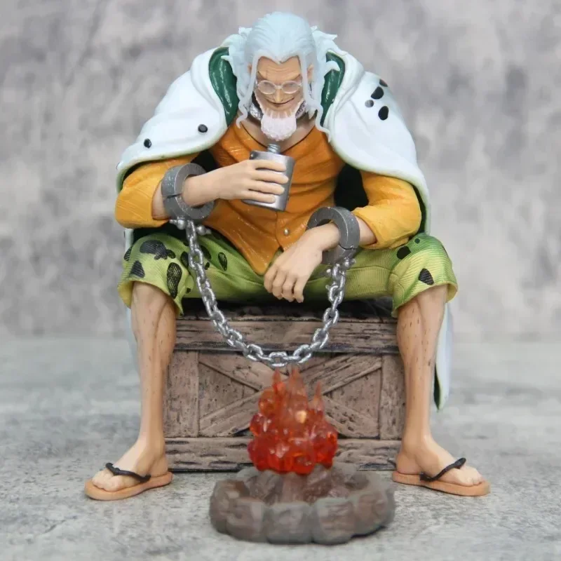 One-Piece-Silvers-Rayleigh-Figure-16cm-Gk-Anime-Figures-PVC-Statue ...