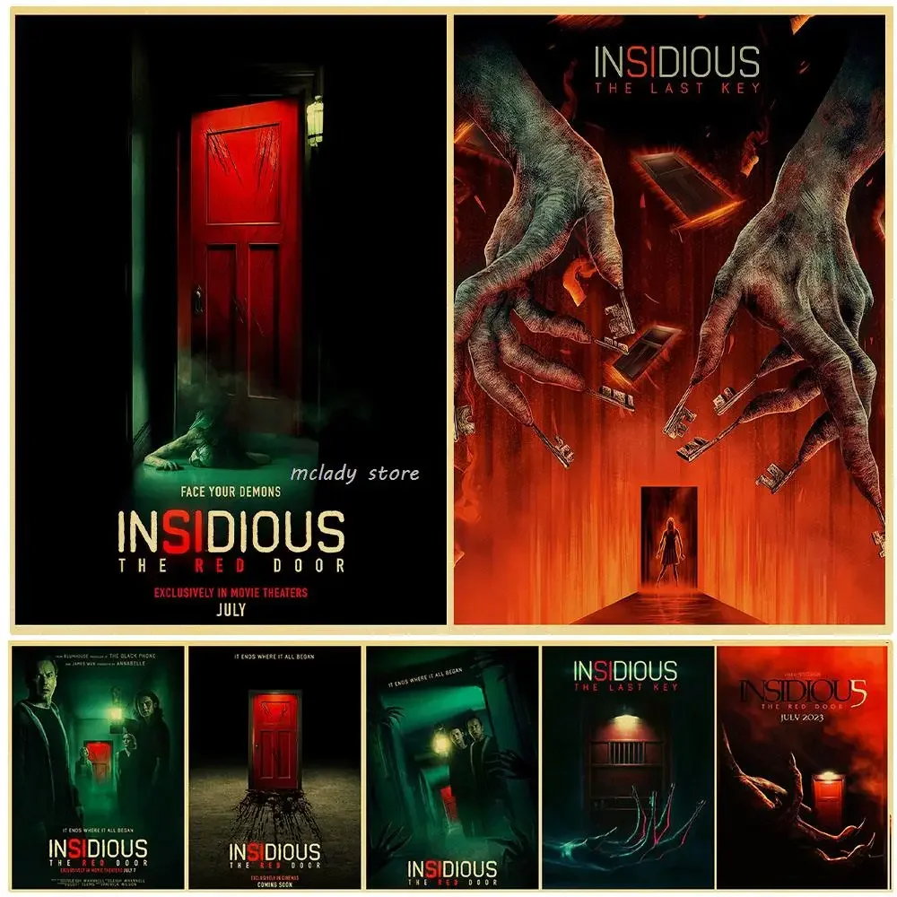 Movie-Insidious-Chapter-45-Vintage-Posters-Collection-Horror-Thriller ...