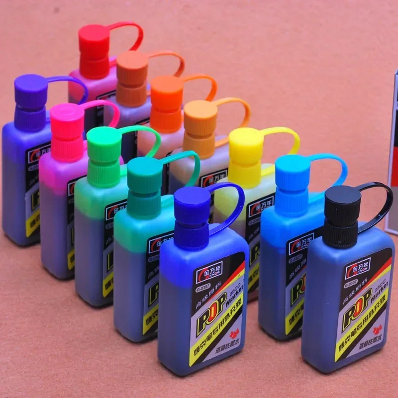 12-Color-25ml-Bottled-Marker-Ink-Set-with-Alcohol-Fast-Drying ...