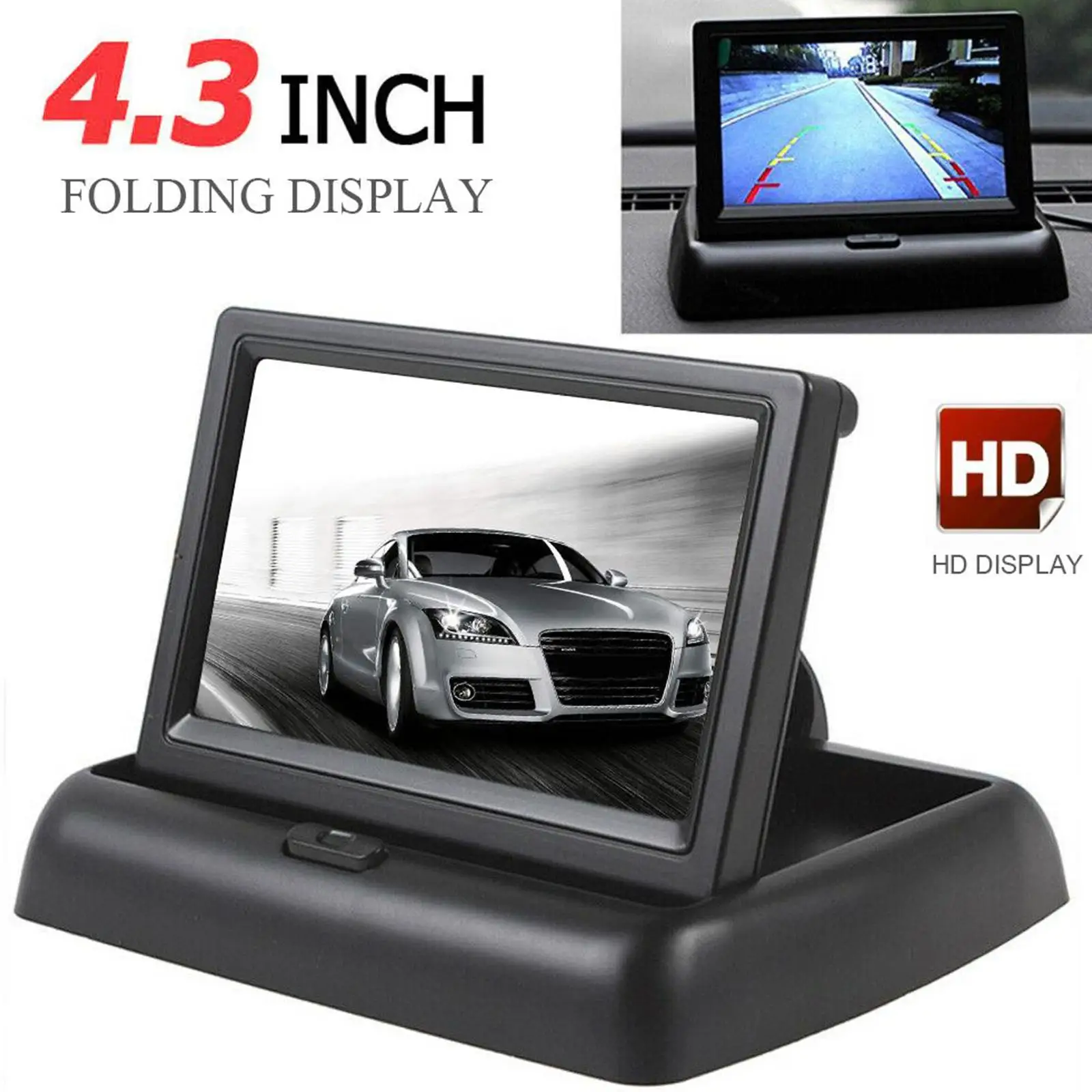 4-3-inch-TFT-LCD-Screen-for-Vehicle-Screen-Car-Monitor-Rearview-Reverse ...