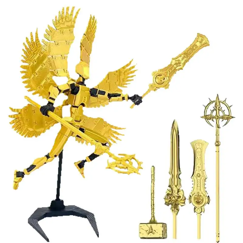 3D-Printed-Movable-Toy-Robot-Toys-Action-Figure-Articulated-Dummy-Full ...