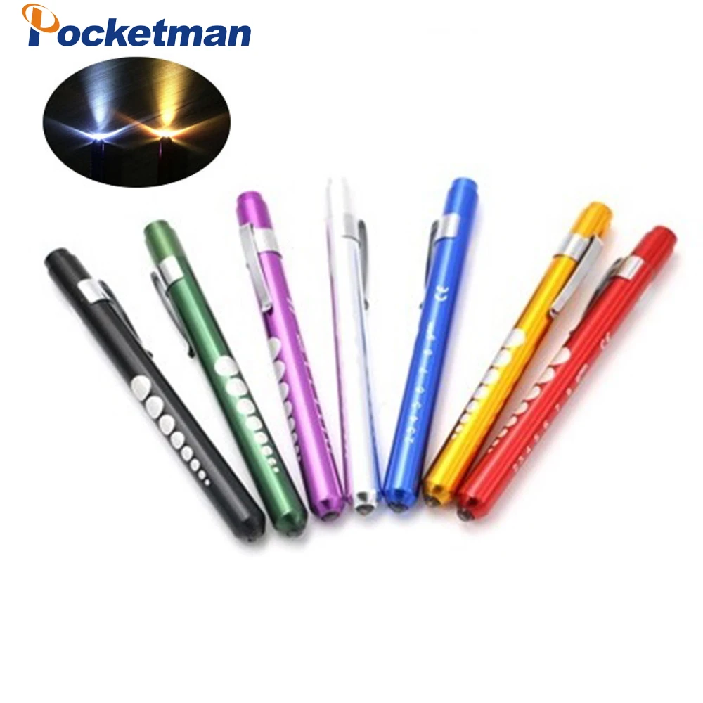 Pen-Light-Mini-Pocket-Flashlight-First-Aid-LED-Pen-Light-Medical ...