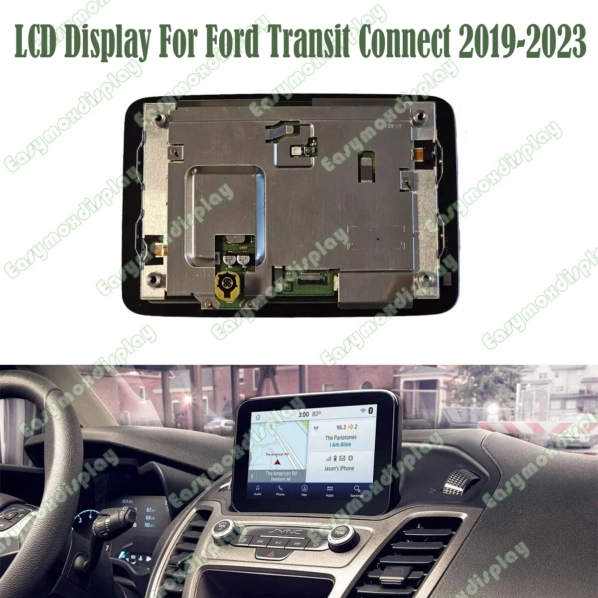 For Ford Transit Connect 2019-2023 6.5 inch Car LCD Display Touch ...