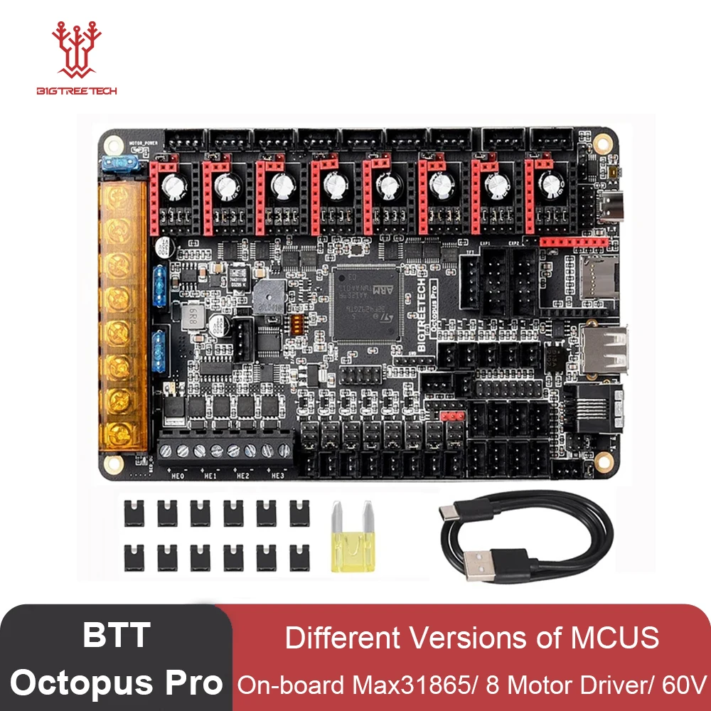 BIGTREETECH-Octopus-Pro-3D-Printer-Motherboard-60V-8-axis-Support ...