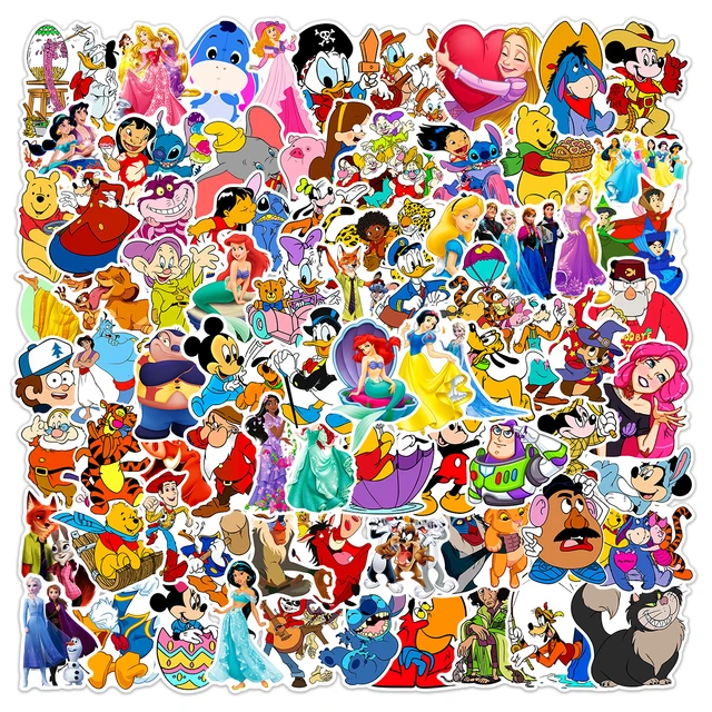 Disney Characters Collage