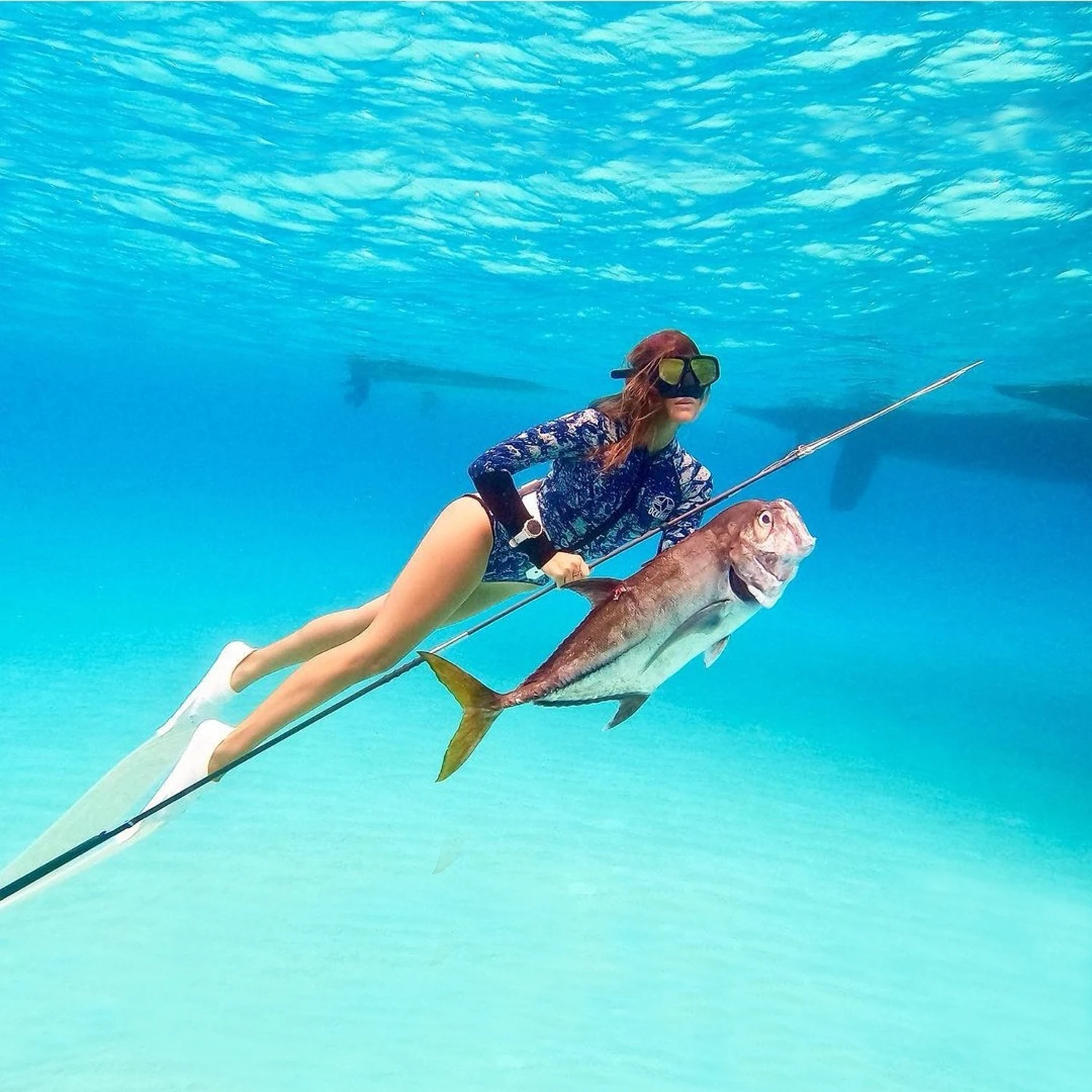 Private-Custom-Speargun-Spearfishing-Carbon-Pole-Spear-18Foot-Hand-Fishing-Harpoon-Hawaiian ...