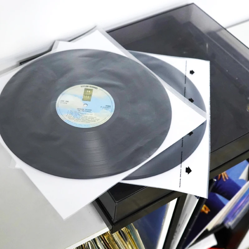 High-Quality-20PCS-HDPE-Rice-Paper-LP-Vinyl-Record-Sleeves-3-5-Mil ...