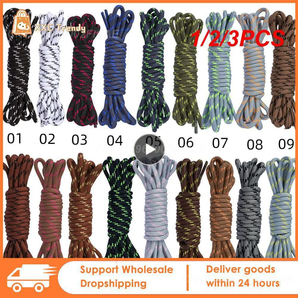 1-2-3PCS-Hiking-Shoes-Lace-Hiking-Shoe-Laces-No-Bombs-Sneaker-Laces ...