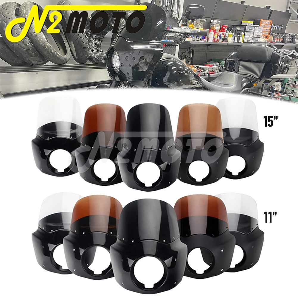 Club-Style-11-15-Headlight-Fairing-12-Vented-Windshield-5-75-Front-Lamp ...