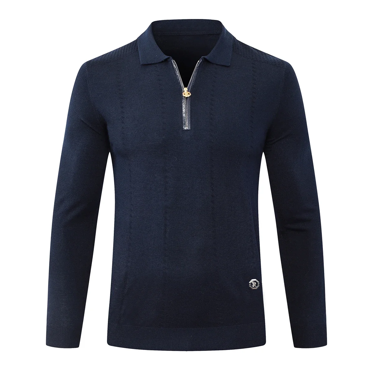BILLIONAIRE-BLKA-CPTG-Sweater-wool-cowhide-men-s-2025-new-warm-Zipper ...