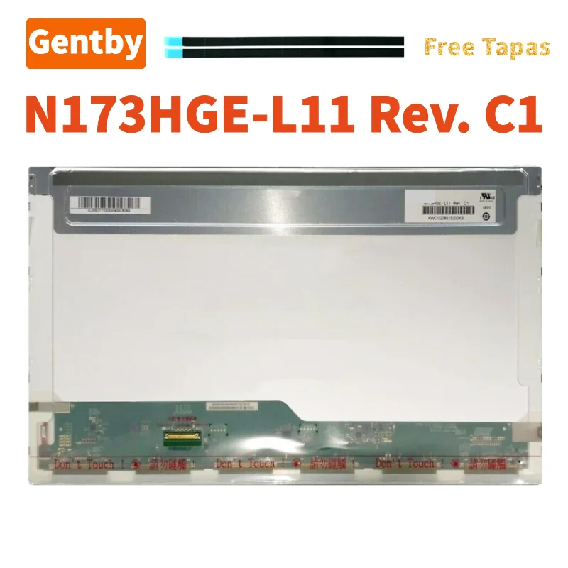 N173HGE L11 N173HGE L11 FHD 1920X1080 LVDS 17,3 inch 40 Pins Matrix LCD LED Screen para DELL ...