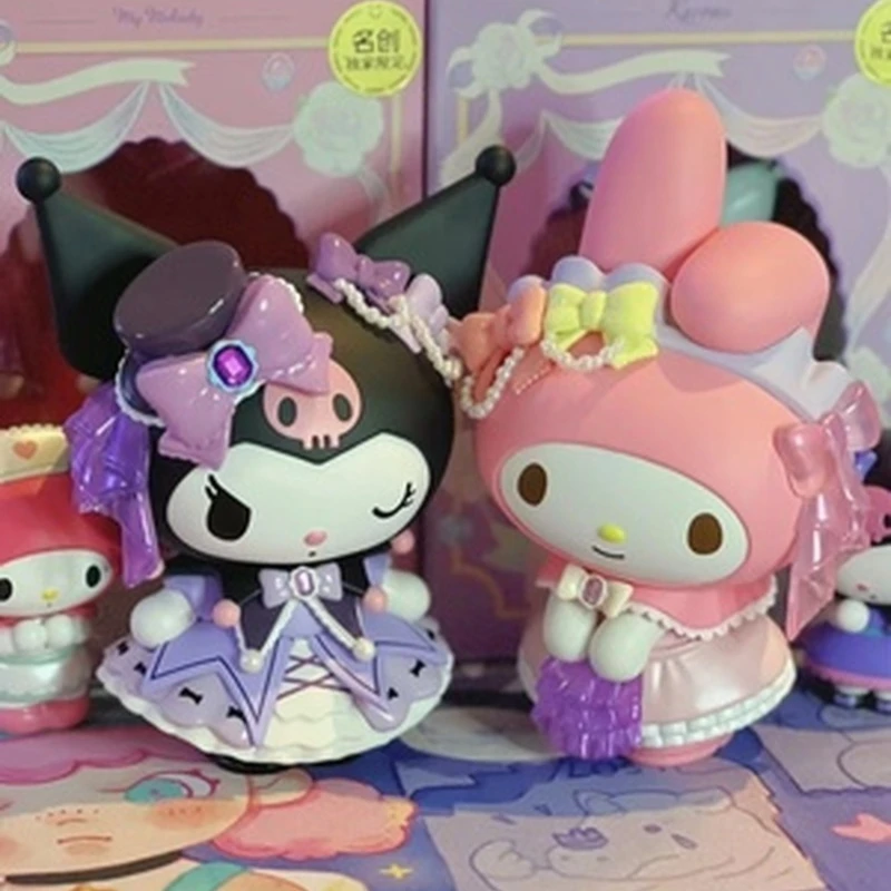 Kuromi-Mymelody-Rose-Party-Series-Brinquedos-Action-Figure-Kawaii ...