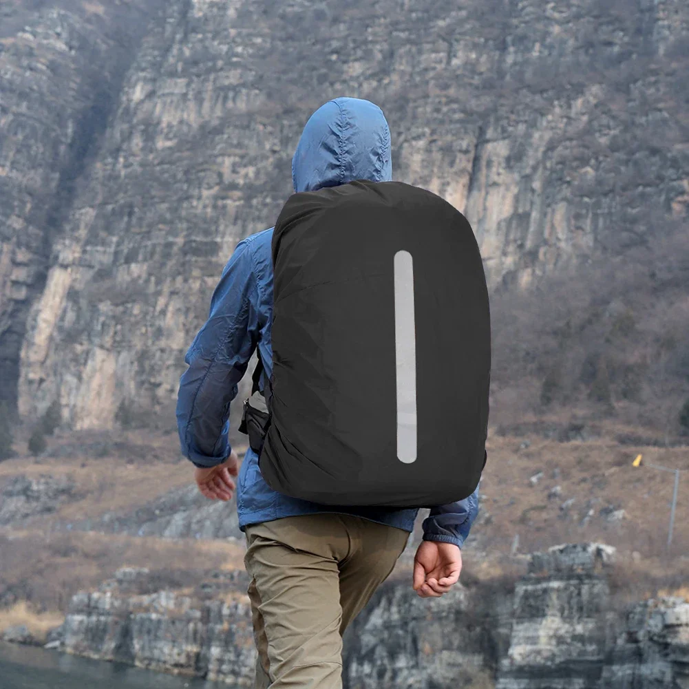 Portable-Waterproof-Backpack-Rain-Cover-School-Bag-Satchel-Protection ...