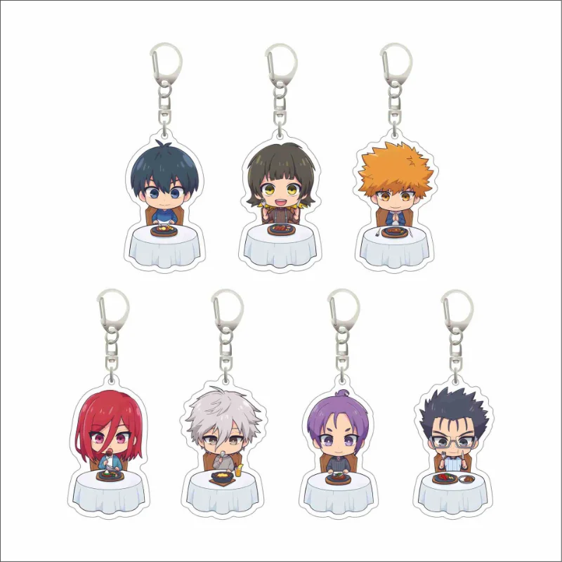 BLUE LOCK Keychain Man Charms Anime Acrylic Chain for Pants Woman Key ...