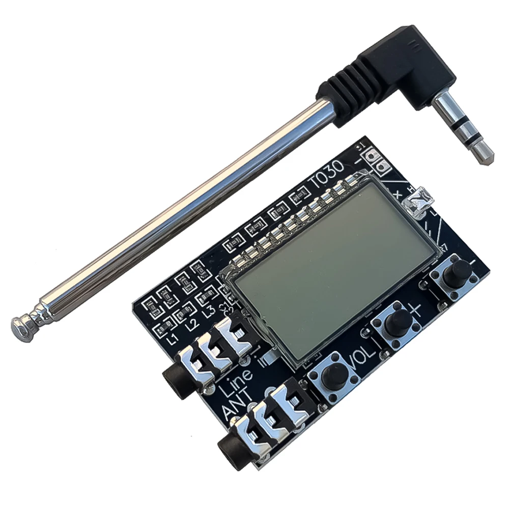 FM-stereo-transmitter-kit-module-board-Digital-LCD-2-channel-wireless ...