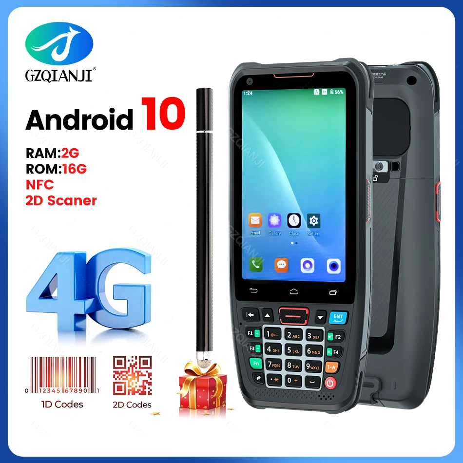 WiFi-4G-Rugged-PDA-Android-Terminal-Honeywell-Barcode-Scanner-1D-2D ...