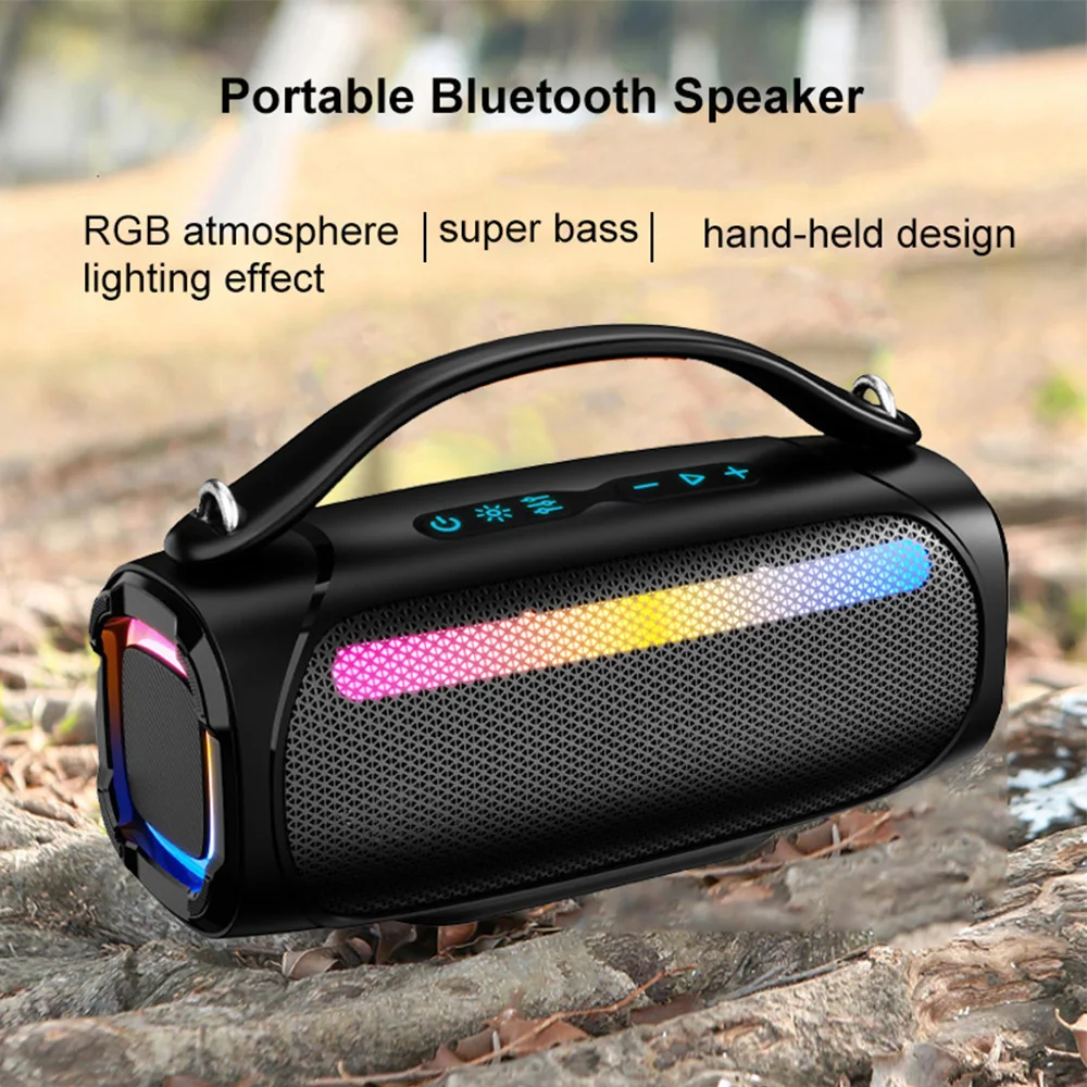 Professional-Active-Bluetooth-Speaker-60W-Powerful-Portable-Waterproof ...