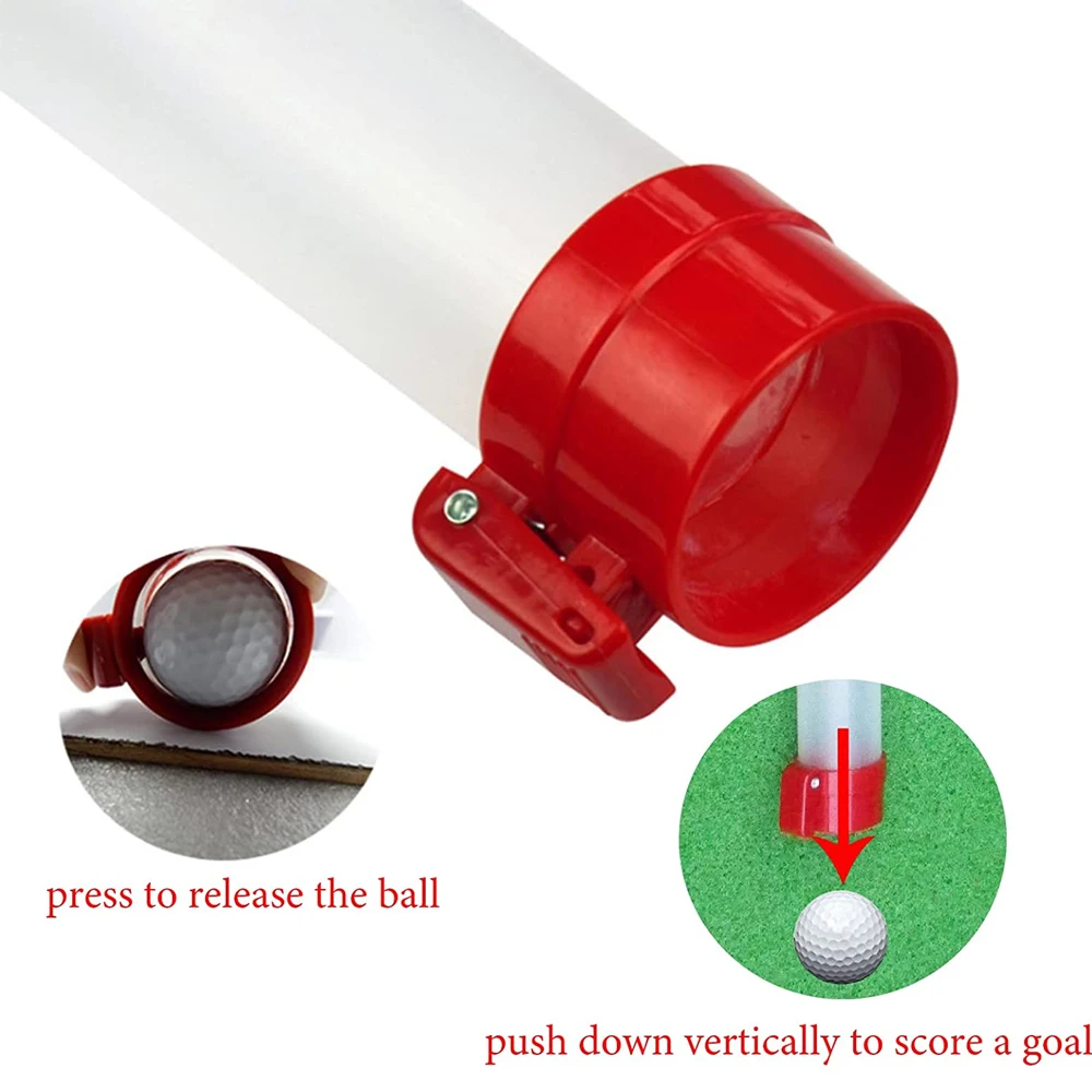 Golf Ball Picker Shag Tube – Plastic with Ball Release Retrievers ...
