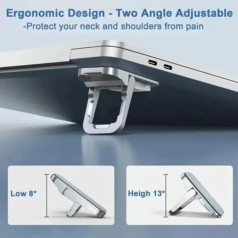 2pcs-Set-Foldable-Laptop-Stand-Portable-Notebook-Support-Holder ...