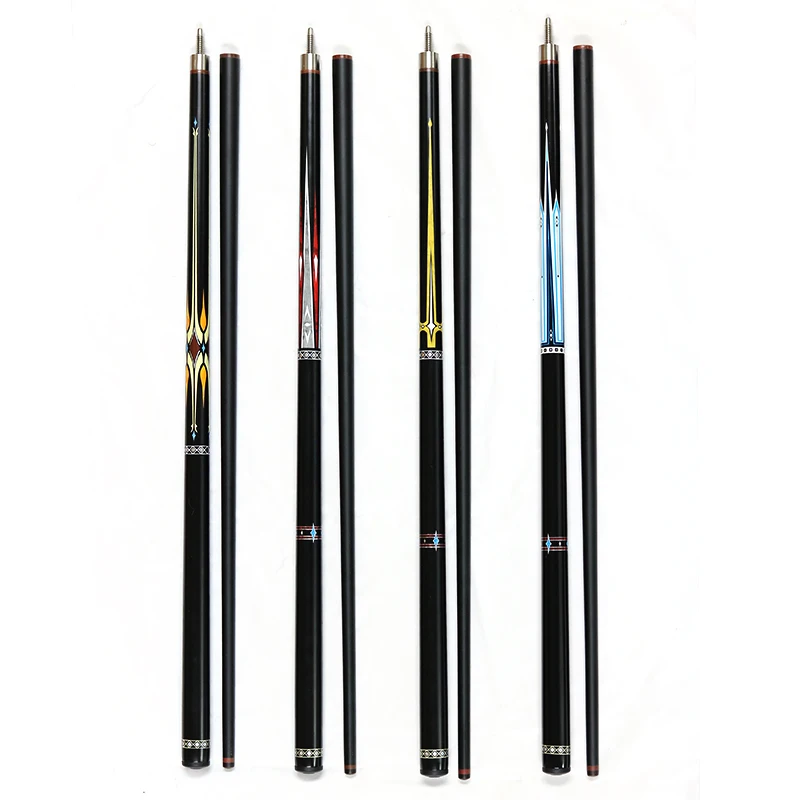1-2-pc-Carbon-Billiard-Sport-Nine-ball-Graphite-Pool-Cue-Stick-58inch ...