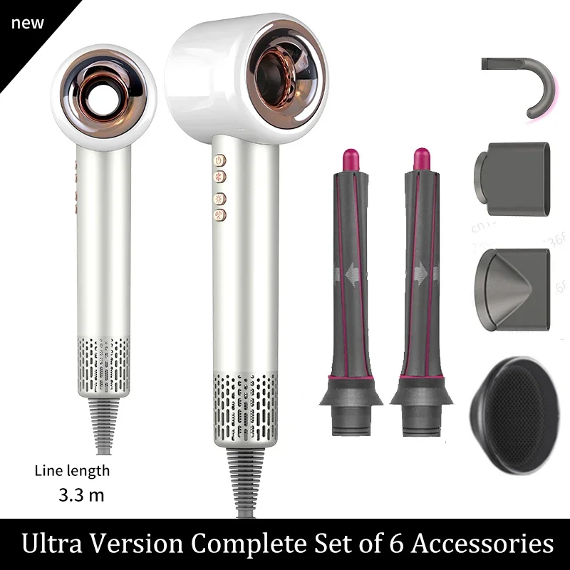 スーパーヘアドライヤー 220V 葉のないヘアドライヤーパーソナル