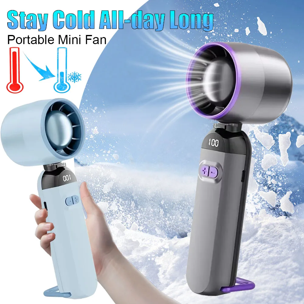 Portable Fan Handheld Fans with Speed Summer Mini Portable Hand Fans ...