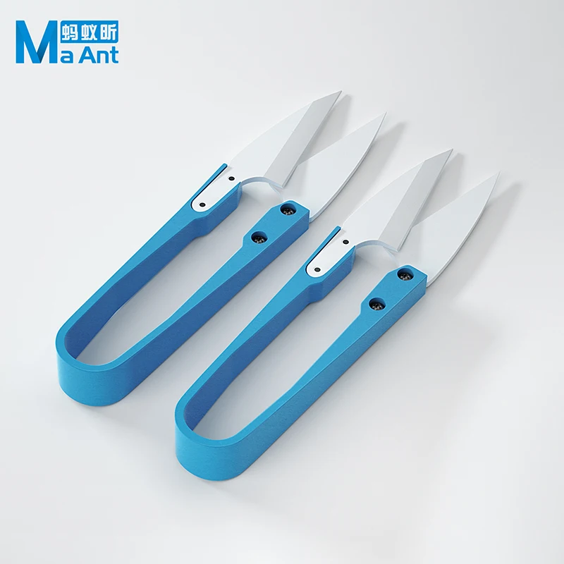 MaAnt Insulated ceramic U-shaped scissors for mobile phone repairs ...