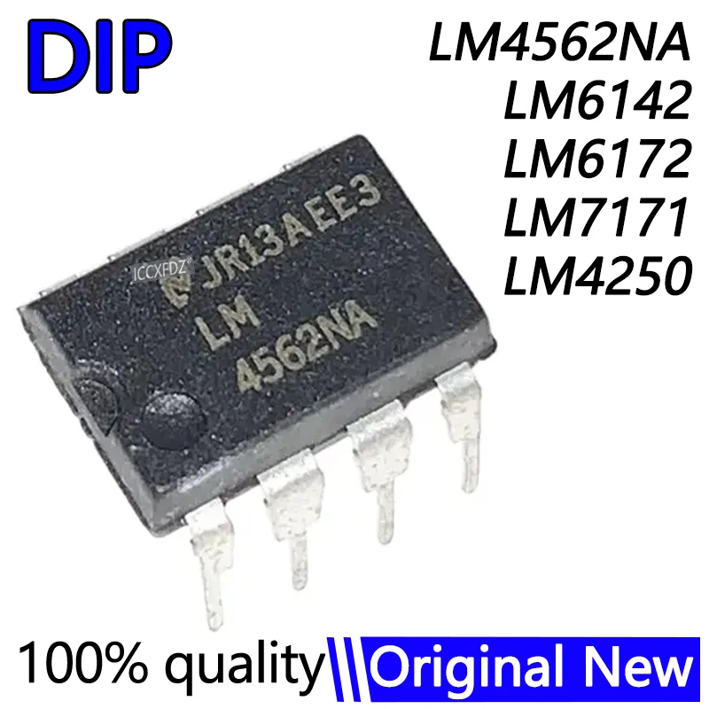 5Pcs-Lot-LM4562NA-DIP-8-LM4562-4562NA-DIP-LM6142AIN-LM6142BIN-LM6142 ...