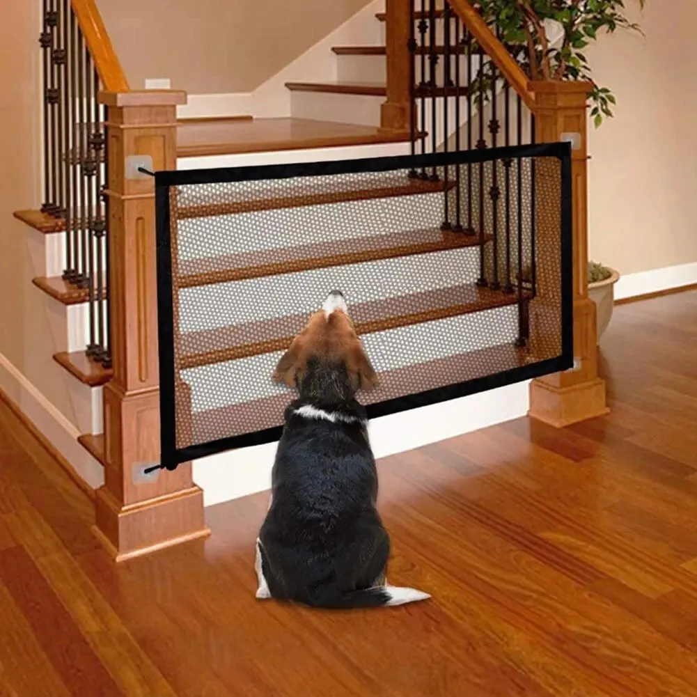 Pet-Dog-Fence-Gate-Safe-Guard-Safety-Enclosure-Folding-Dog-Fences-Dog ...