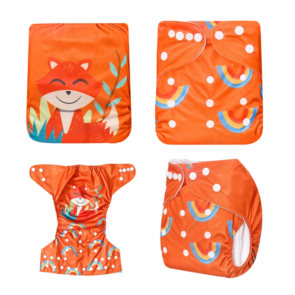 Happyflute Digital Position Baby Cloth Diaper Reusable Baby Cloth Nappy ...