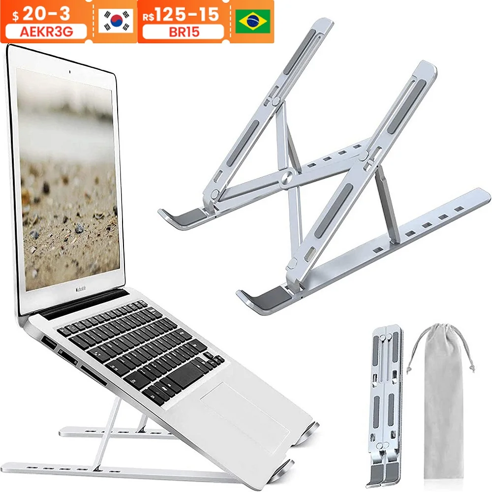 Portable-Laptop-Stand-Support-Notebook-Aluminum-Tablet-Stand-Foldable ...