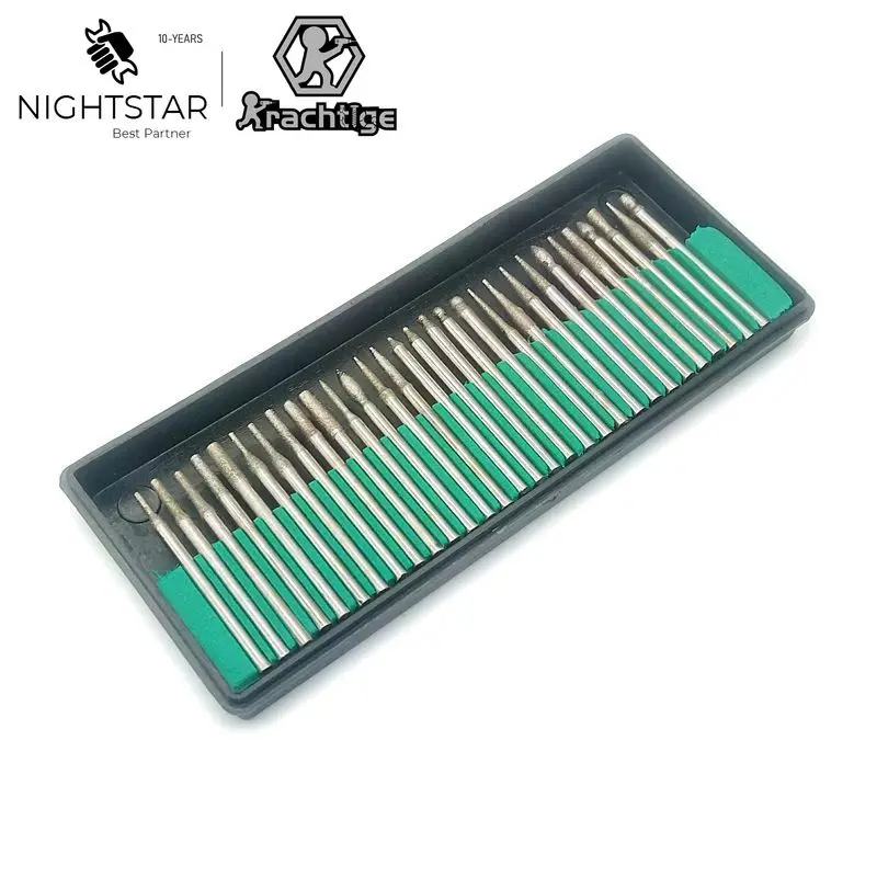 30Pcs-Shank-2-35mm-3mm-Diamond-Grinding-Head-Set-Burr-Needle-Point ...