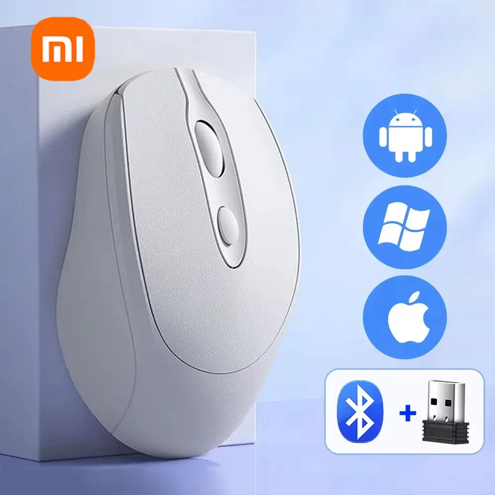 Xiaomi-recarreg-vel-sem-fio-bluetooth-mouse-1600dpi-para-macbook-tablet ...