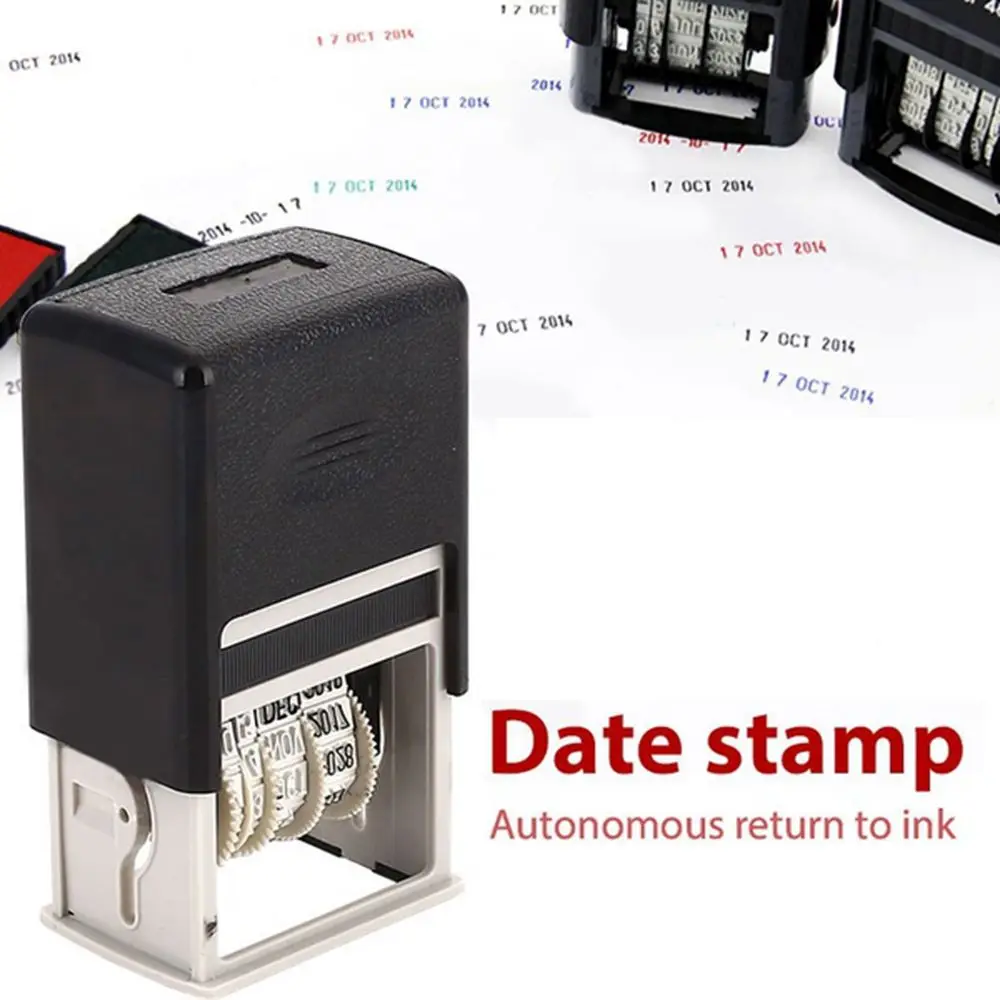 Mini-Dater-Self-Inking-Convenient-Stamping-Metal-DIY-Seal-Scrapbooking ...
